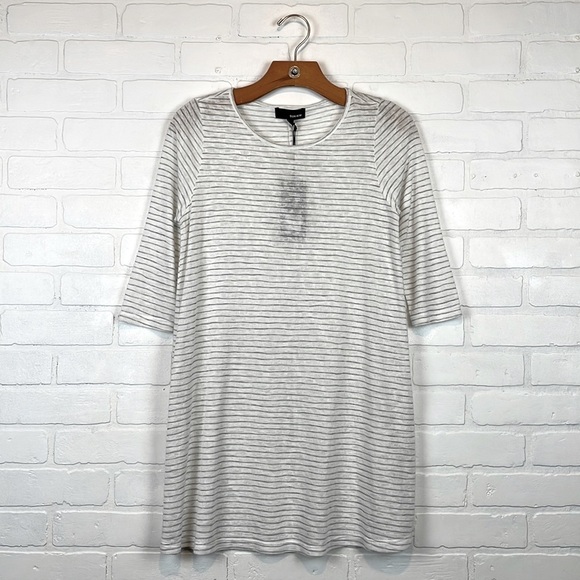 Comfy USA | Tops | Nwt Comfy Usa Sun Kim Sheer Striped Longline Tunic ...